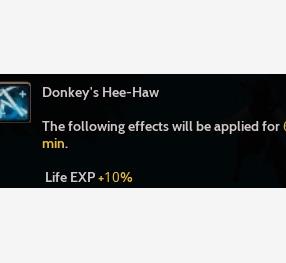 [Game Play] +10% Life EXP Buff from Krogdalo Donkey Gear Guide