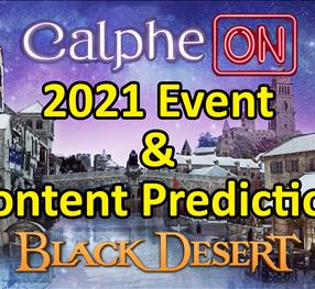 [Game Play] CalpheON Ball 2021 Event & Content Prediction