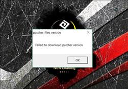 [General Gameplay] HELP ! Cannot Download and cannot patch