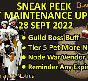 [Game Play] SNEAK PEEK | Guild Boss Buff, Tier 5 Pet More NPC, Node War ...
