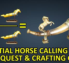[Game Play] Celestial Horse Calling Horn Crafting &Quest Guide | Black ...