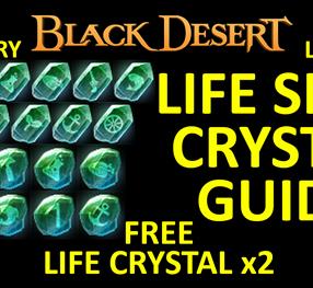 [Game Play] NEW LIFE SKILL CRYSTAL GUIDE (160 Mastery or 80% Life EXP ...