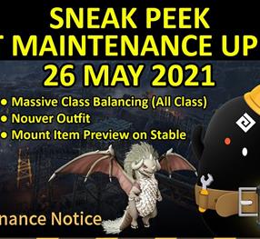 [Game Play] Nouver Outfit & Pet, Sneak Peek 26 May 2021 Update