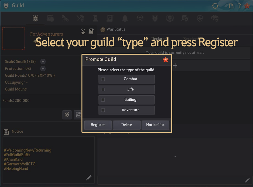 [Events] Guild Recruitment Campaign