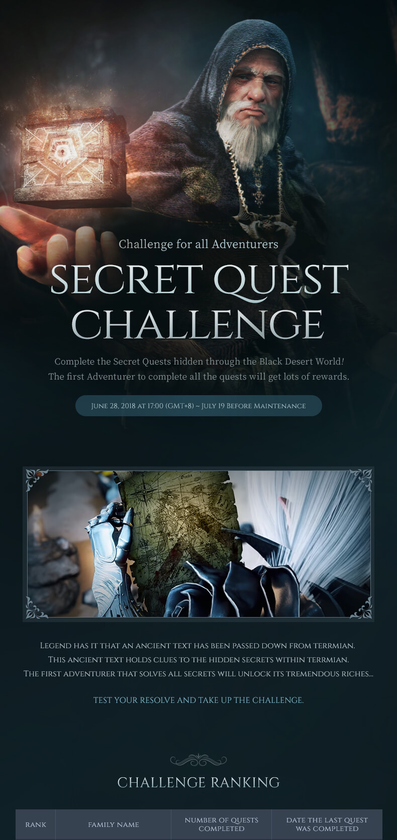 [Events] Secret Quest Challenge (Extended until 7/26)