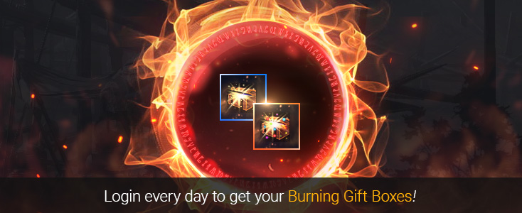 [Events] Daily Burning Gift Boxes!