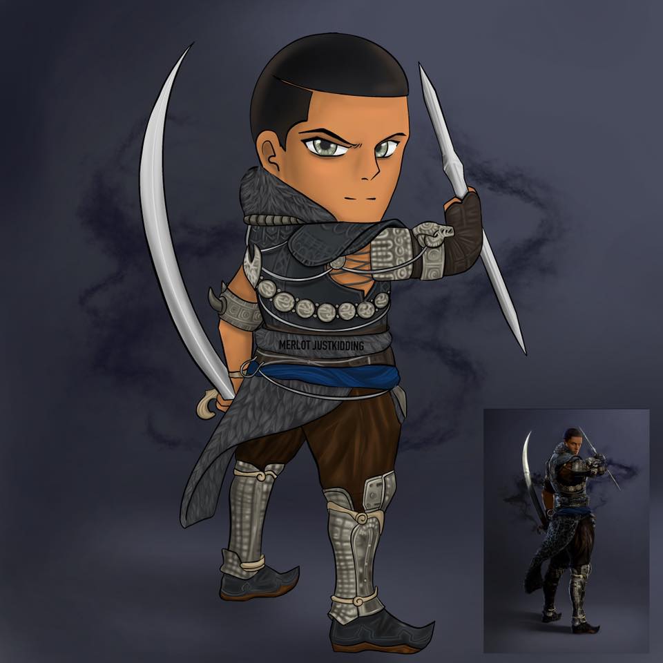 [แฟนอาร์ต] Black Desert Online Fanart #Hashashin