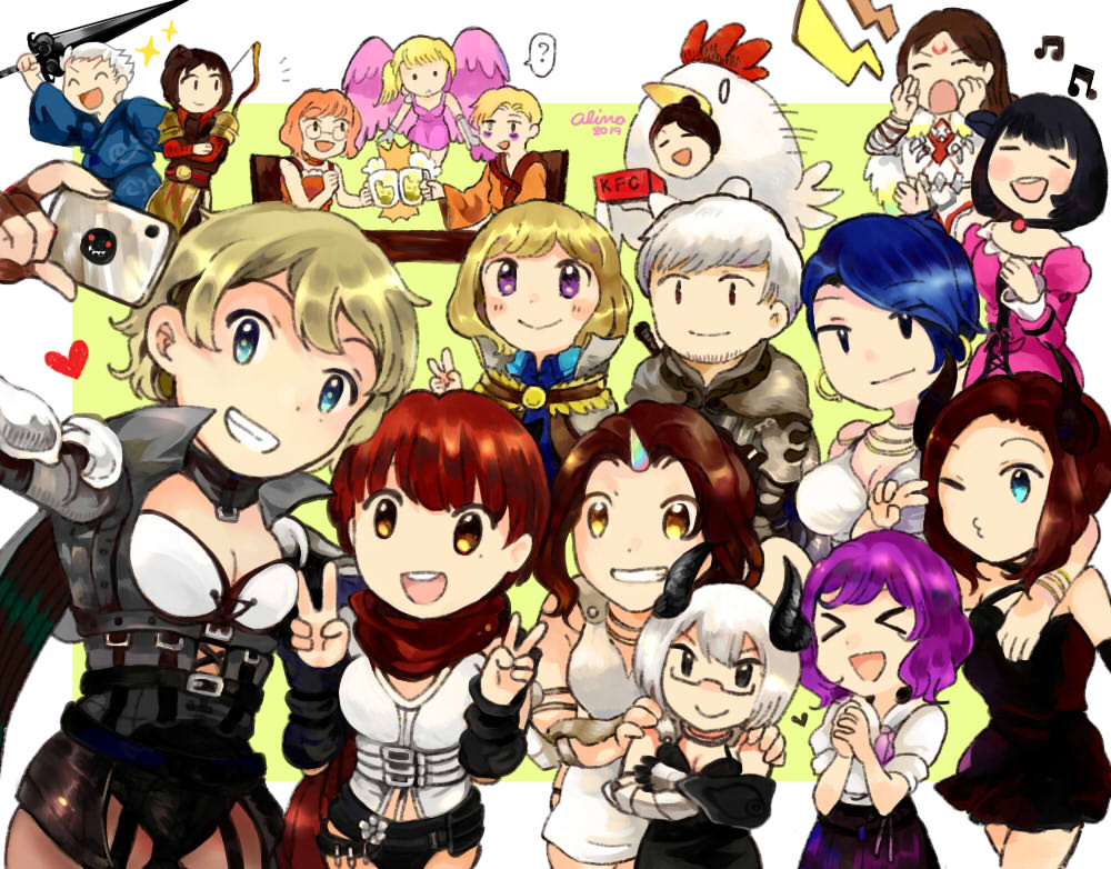 [สกรีนช็อต/วิดีโอ] [บันทึกนักผจญภัย_แฟนอาร์ต] Bounty Guild