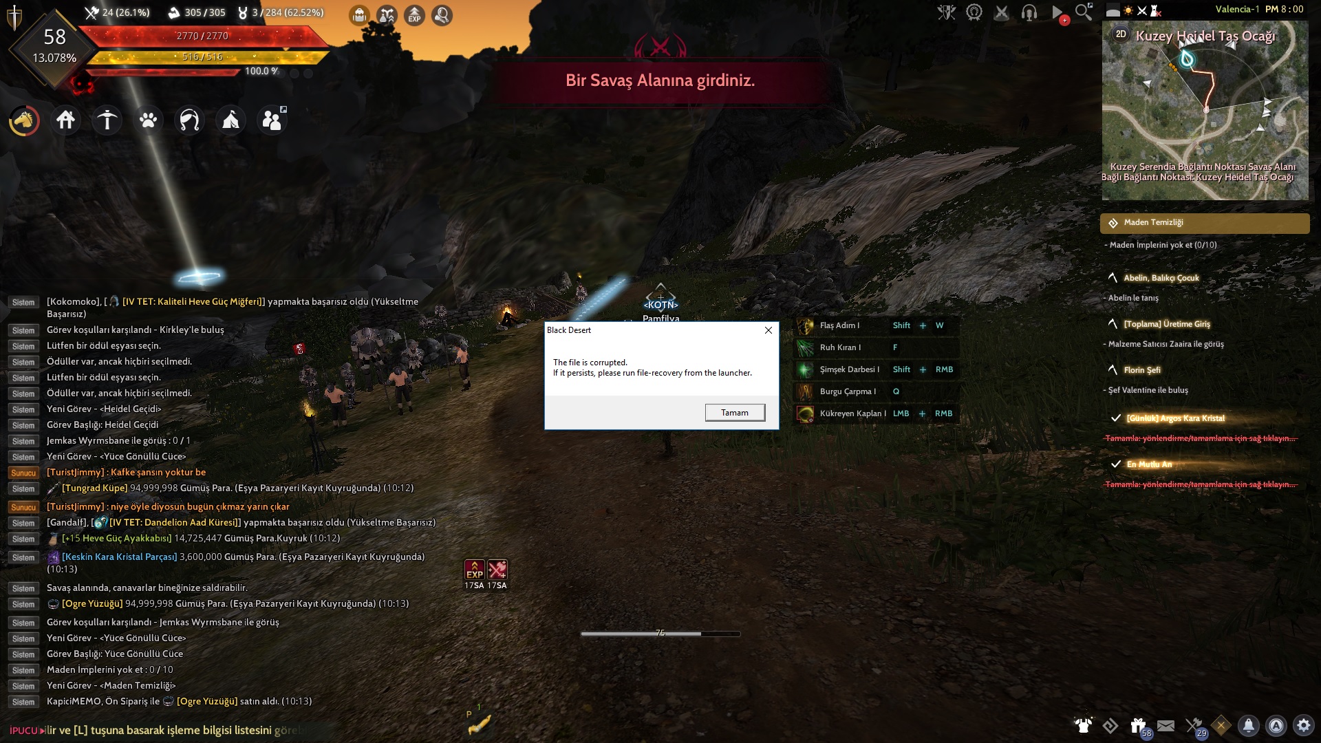 [Oynanış] ALLAH RIZASI ICIN YARDIM LUTFEN | Black Desert Turkey/MENA