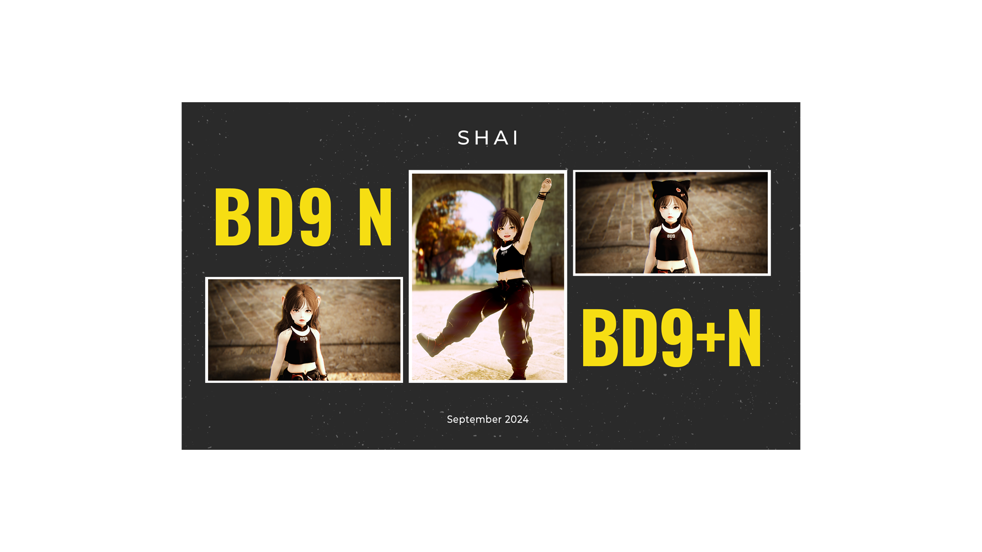 [外觀穿搭分享] 【BD9 N & BD9+N】服裝染色混搭分享（莎亦篇） | 黑色沙漠 台灣