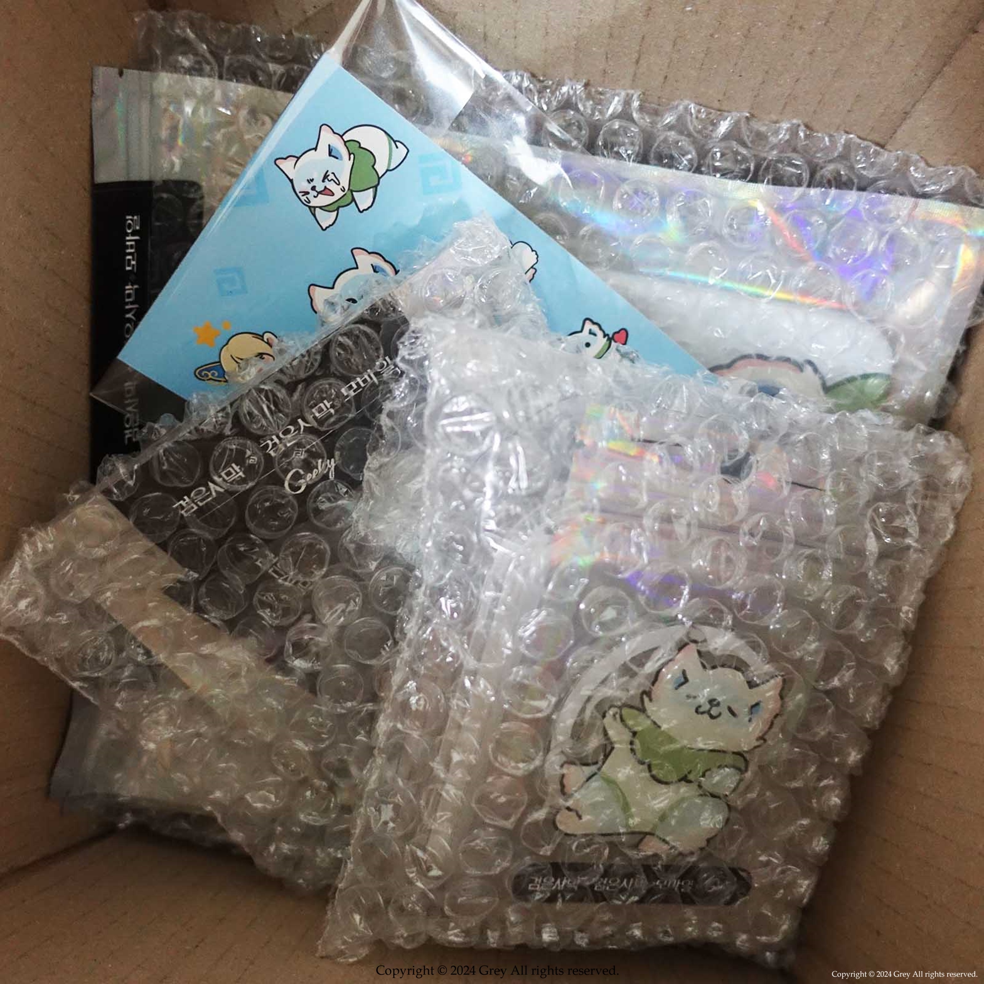 [藝術創作] [開箱]黑色沙漠 x Geeky x 사날｜韓版十週年聯名紀念週邊 | 黑色沙漠 台灣