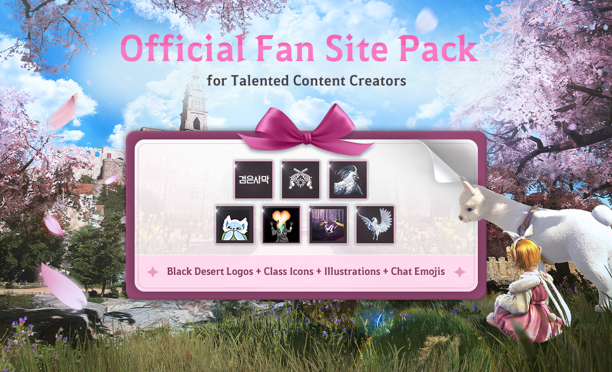 [GM Notes] Official Black Desert Fan Site Kit Released | Black Desert ...