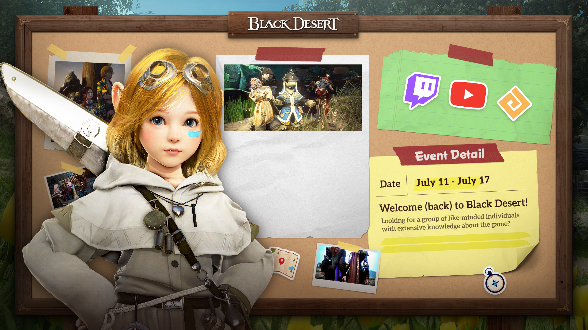 [Events] Summer Camp: Become a Guide for New Adventurers! | Black Desert Asia (TH/SEA)