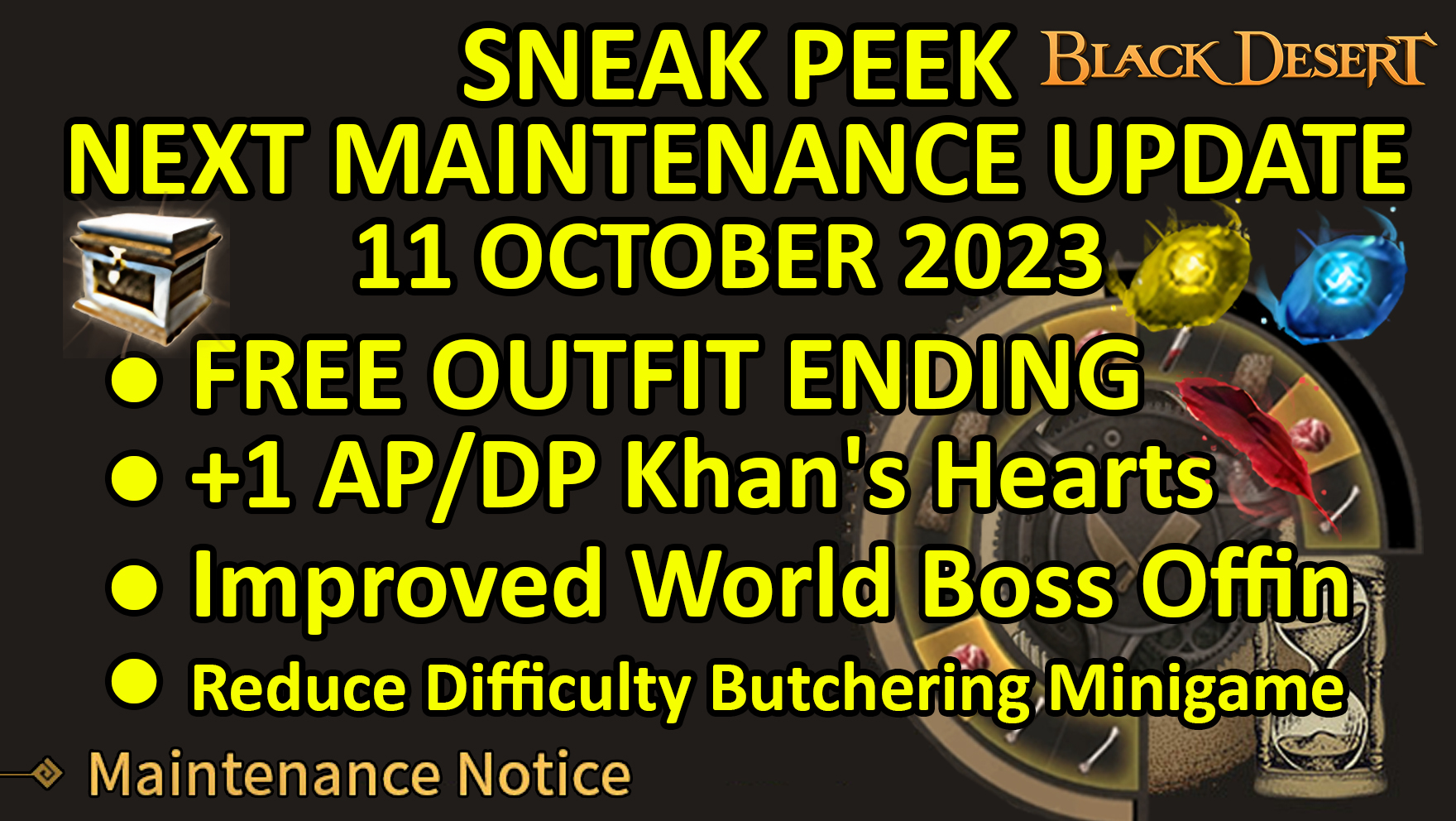 [Game Play] SNEAK PEEK | FREE OUTFIT Ending Event, +1 AP/DP Khan's ...