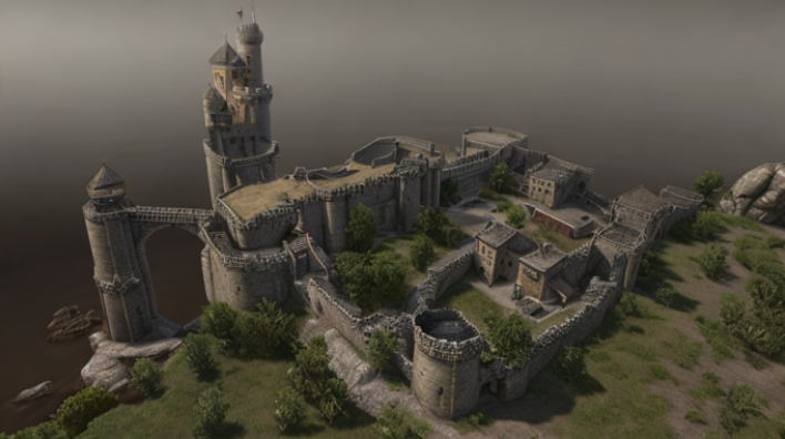 [Fan Art] [Buildings] Cron Castle in Balenos