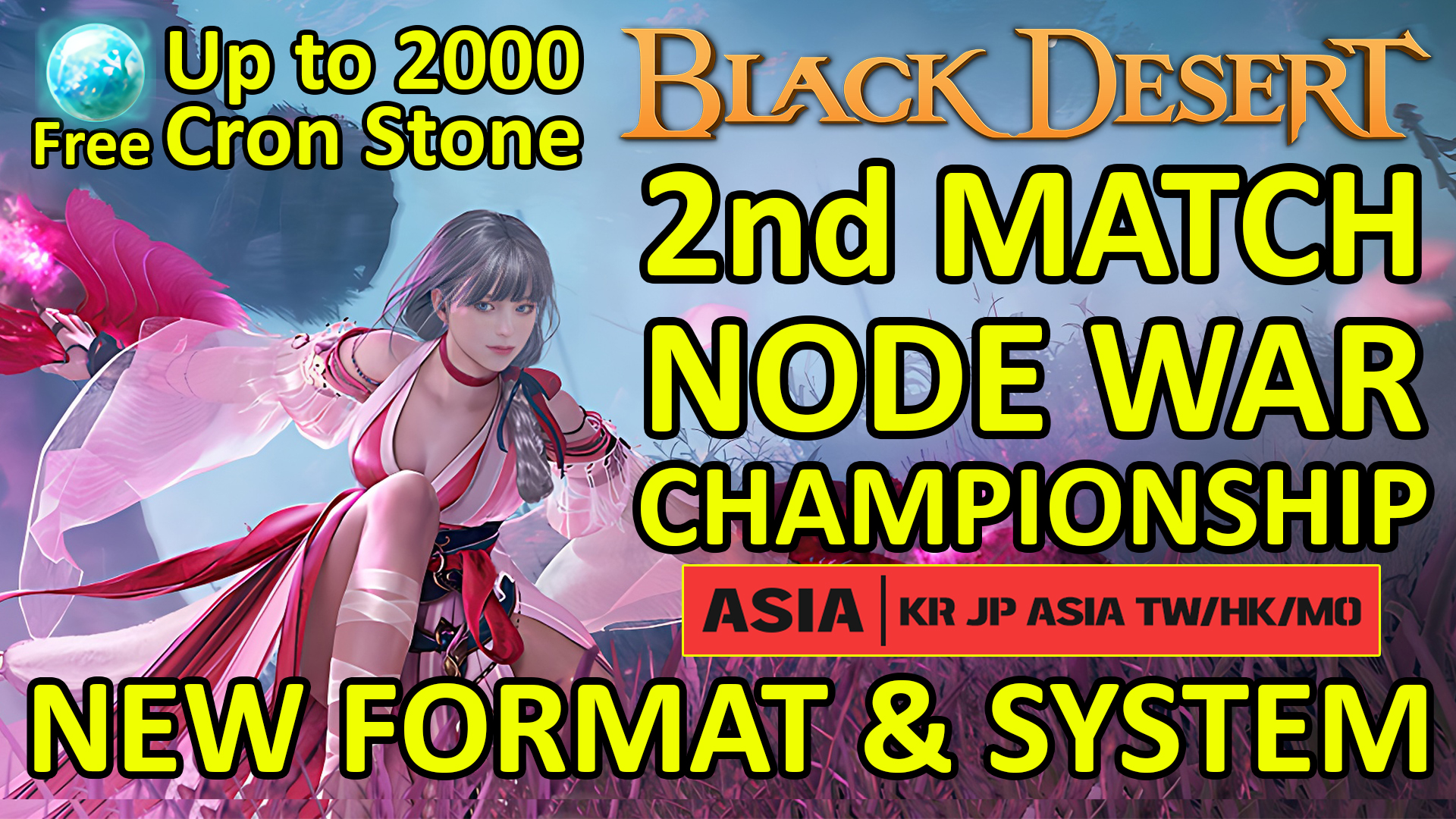 [Game Play] 2nd Match Asia Node War Championship New Format & System ...