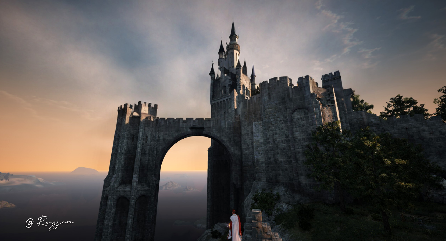 [Fan Art] [Buildings] Heydays of Cron Castle in Balenos