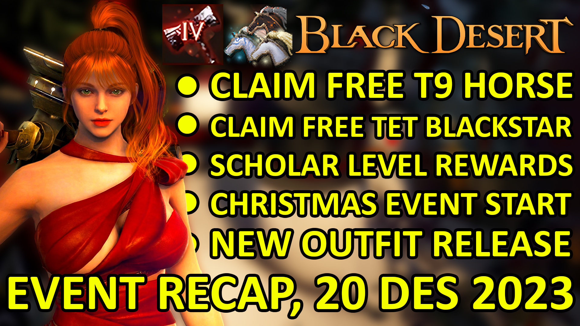 [Game Play] EVENT | CLAIM FREE T9 HORSE & FREE TET BLACKSTAR, SCHOLAR ...