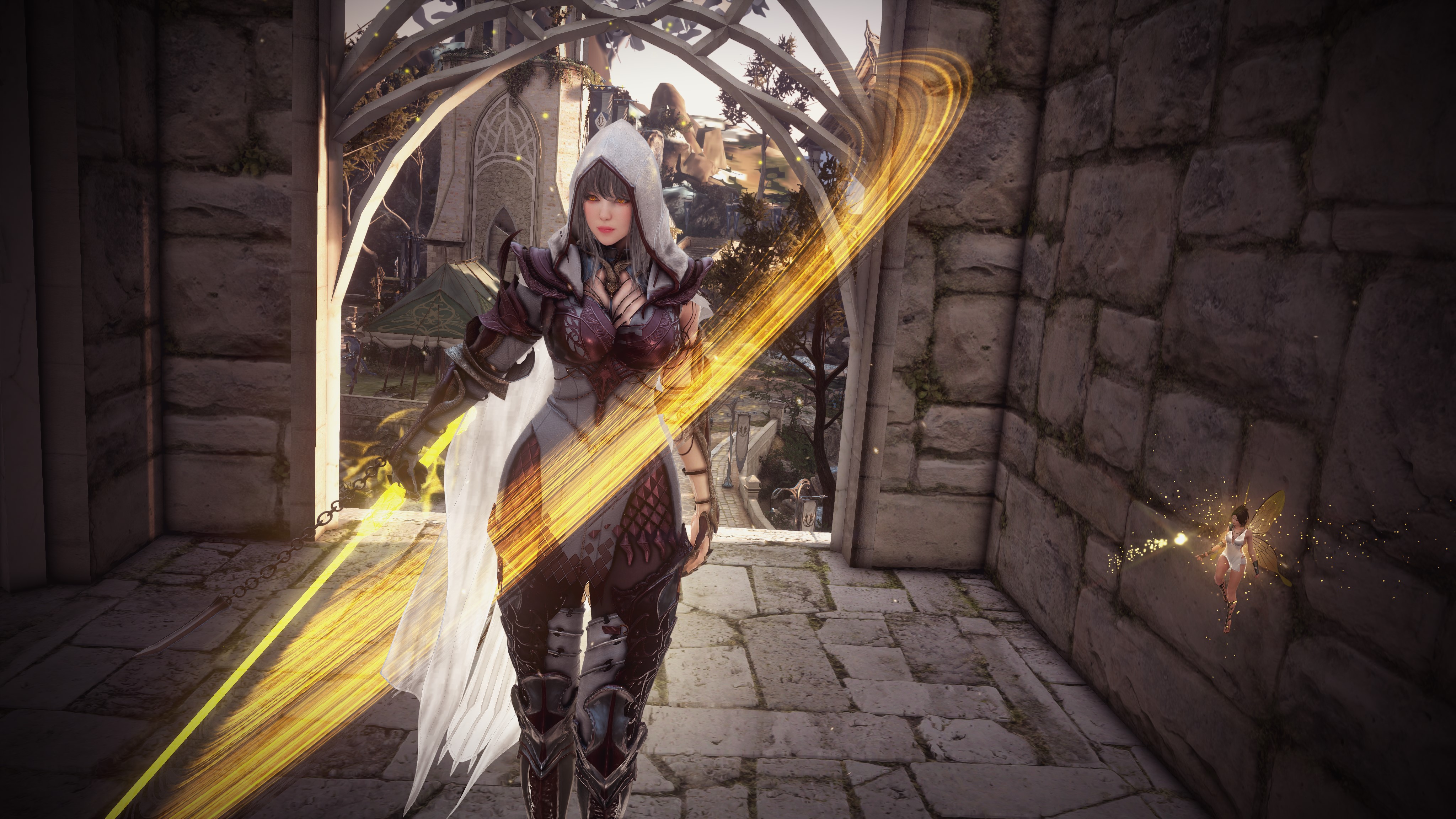 [Screenshots & Clips] [OOTD] White Drift