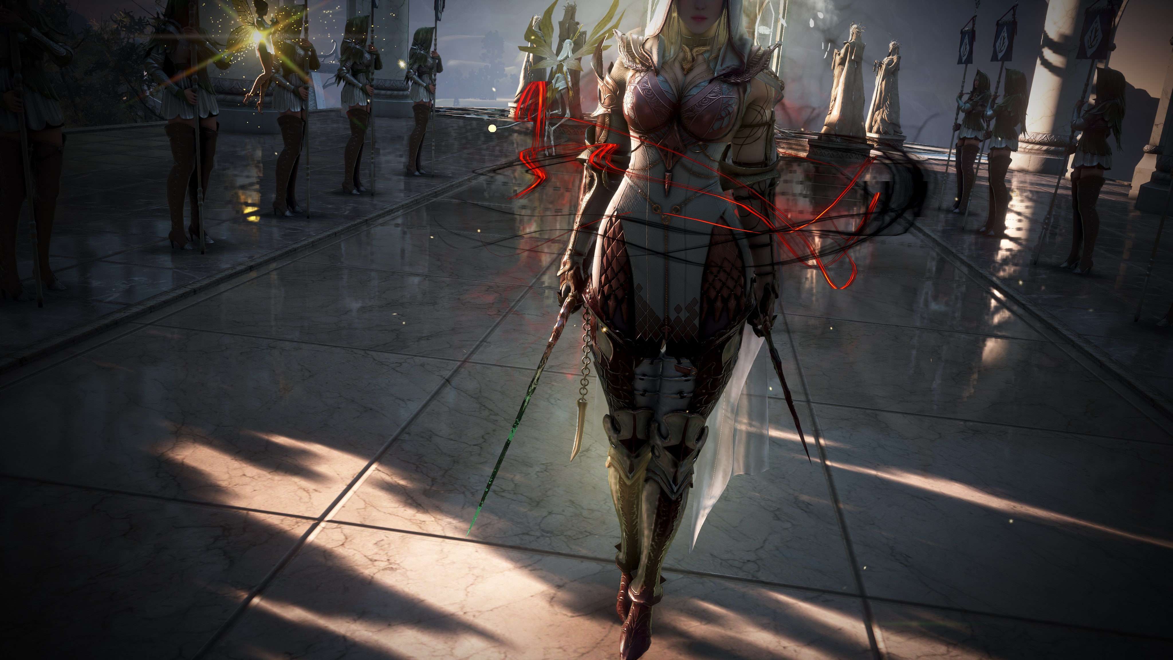 [Screenshots & Clips] [OOTD] White Drift