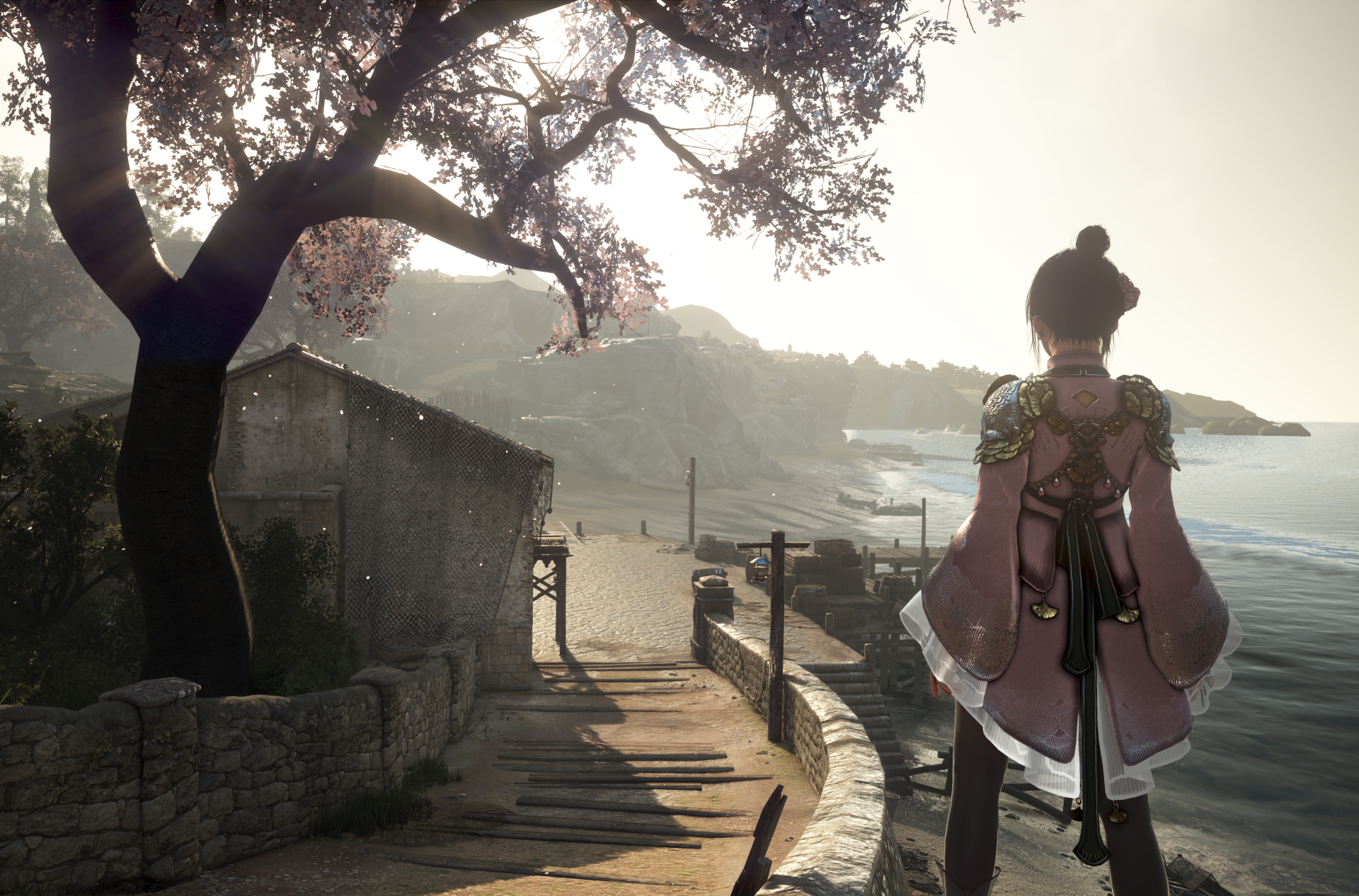 [Screenshots & Clips] [OOTD] Obligatory Cherry Blossom-Themed Outfit