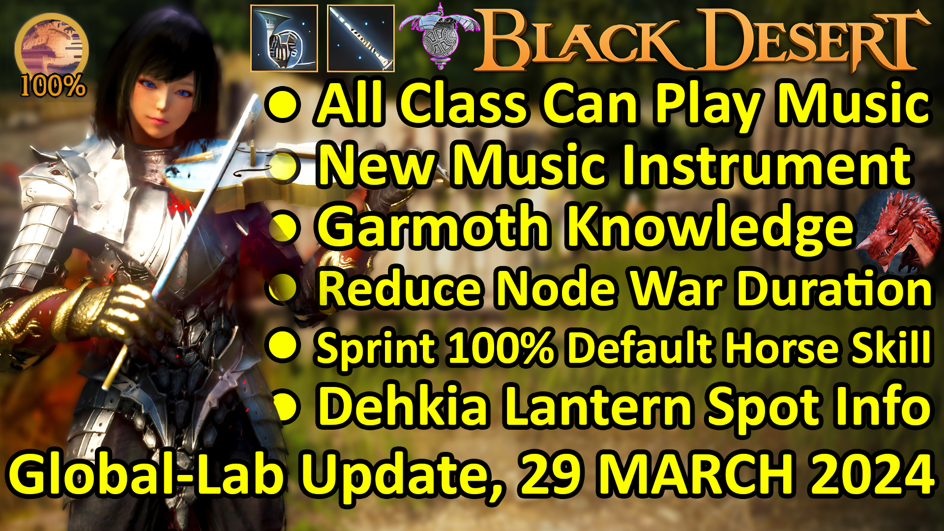 [Game Play] All Class Can Play Music, Sprint 100% Default Horse Skill ...