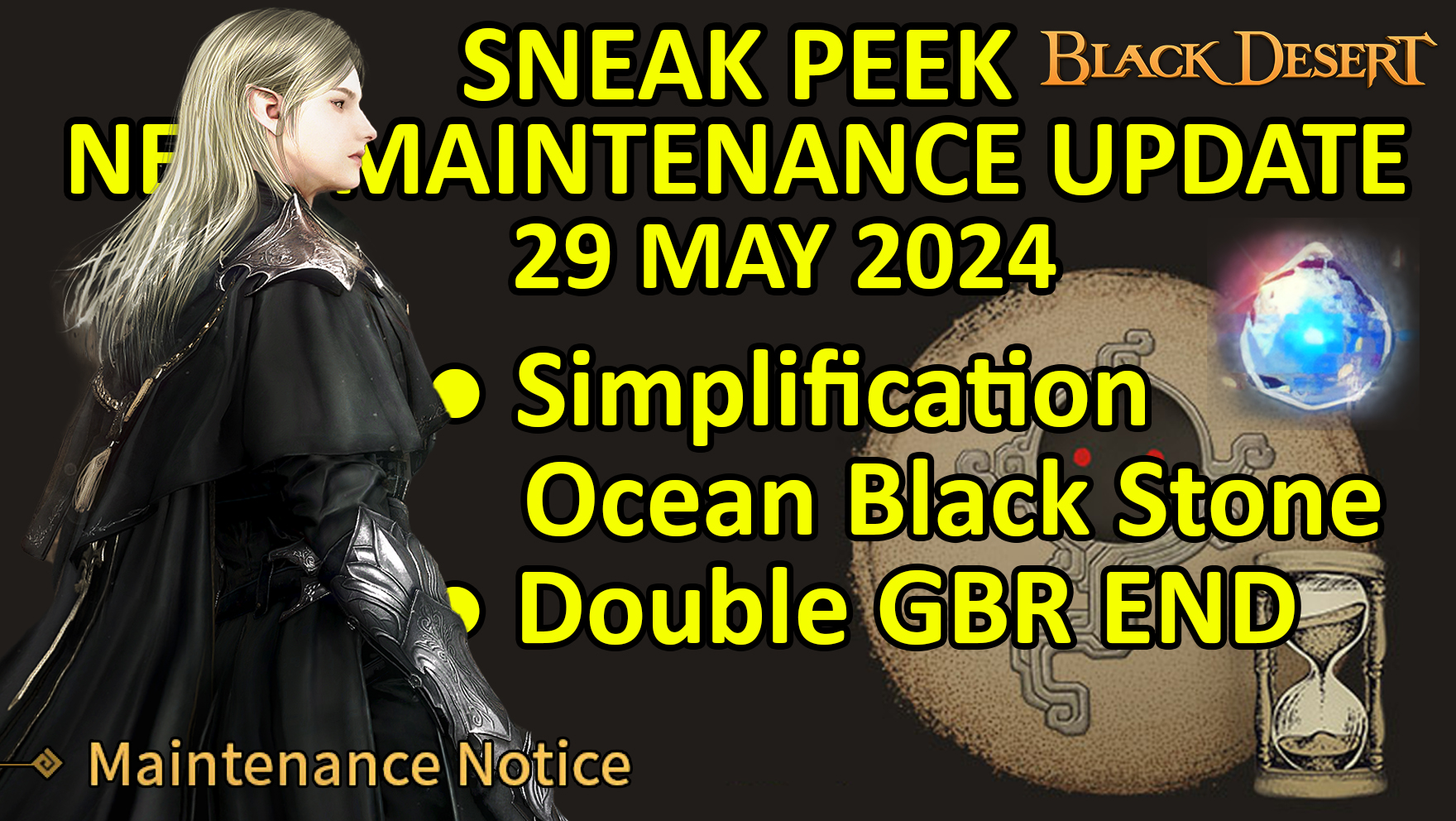 [Game Play] SNEAK PEEK | Ocean Black Stone Simplification, Double GBR ...