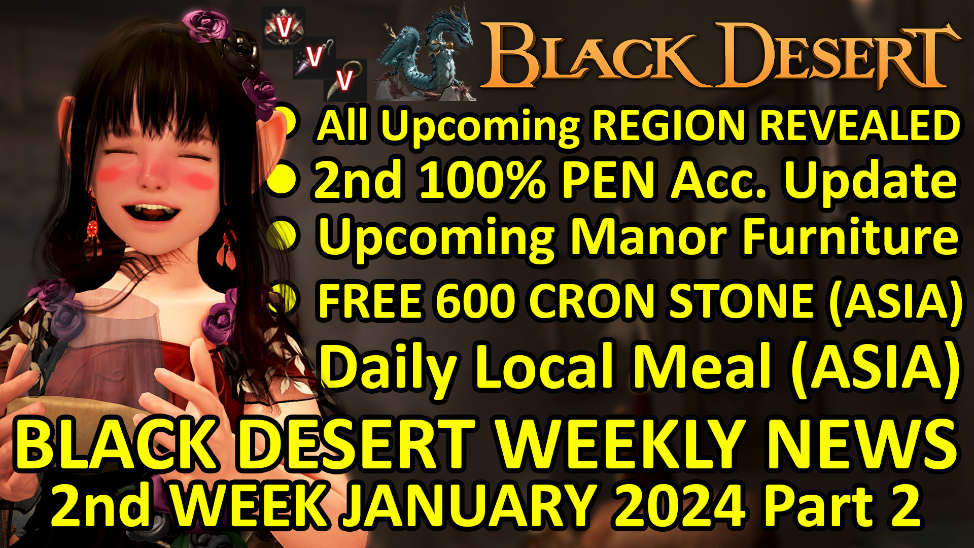 [Game Play] NEWS, 2nd Guarantee PEN Acc Update, All Upcoming REGION ...