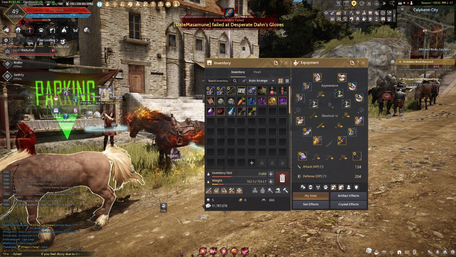 [General Gameplay] ERROR/ISSUES CAN'T REACH LVL 50(STUCK AT LVL 49.9)