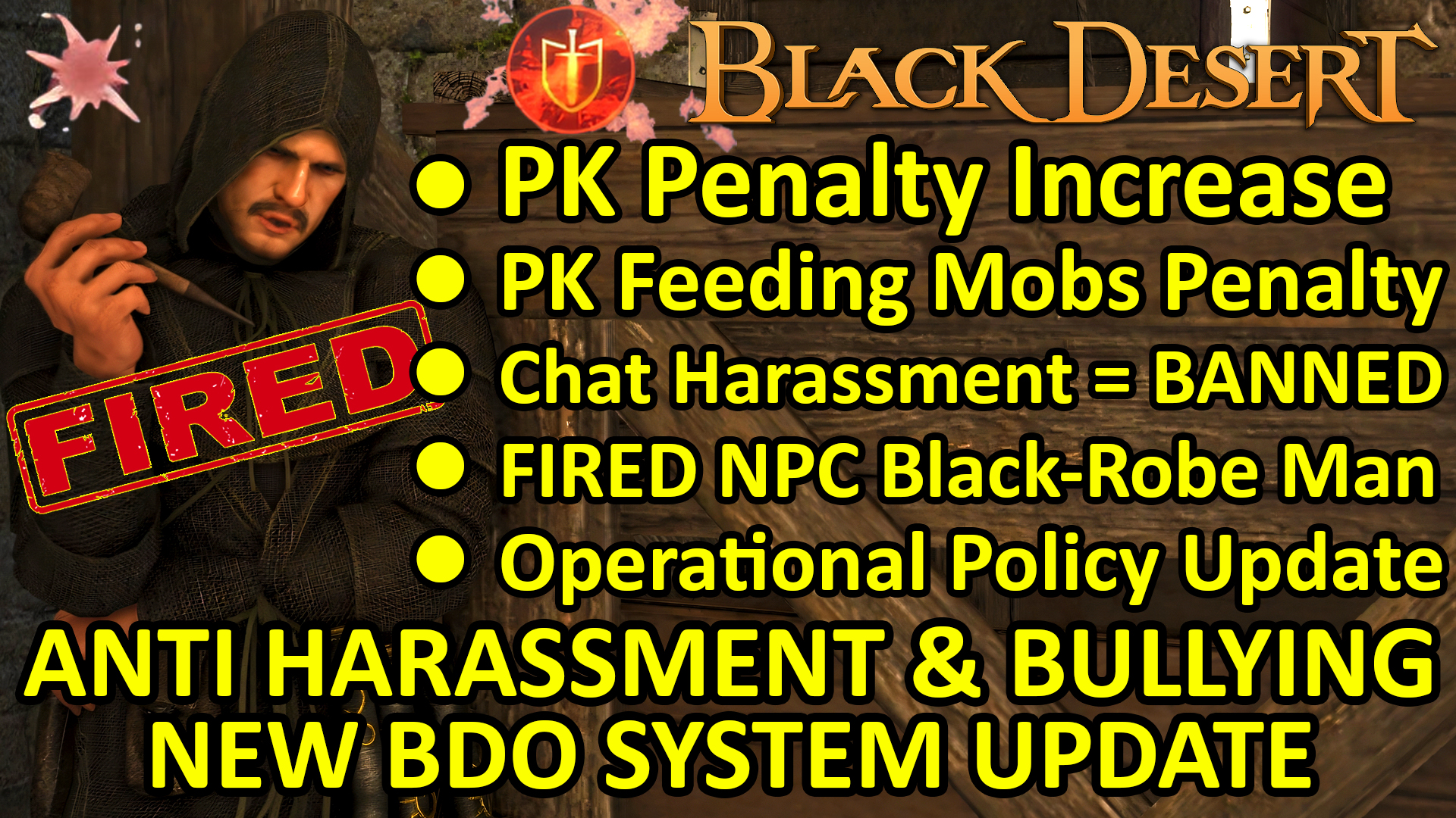 [Game Play] ANTI HARASSMENT & BULLYING New BDO System Update (Black ...