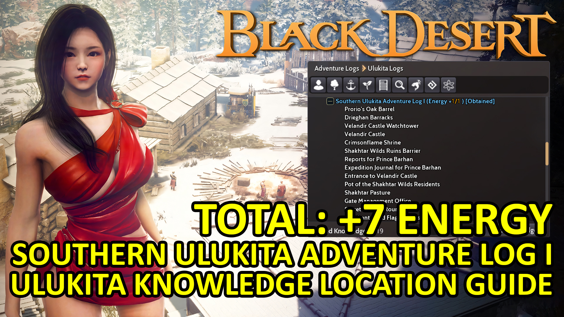 [Game Play] +7 MAX ENERGY from ULUKITA KNOWLEDGE COMPLETE GUIDE