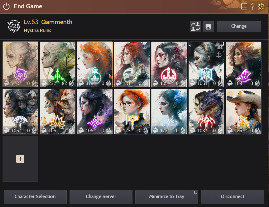 [Fan Art] [Character Portraits] Insert Pearls to unlock more slots! xD