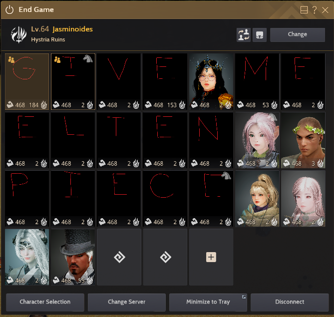 [Fan Art] [Character Portraits] Pretty please? | Black Desert Asia (TH/SEA)