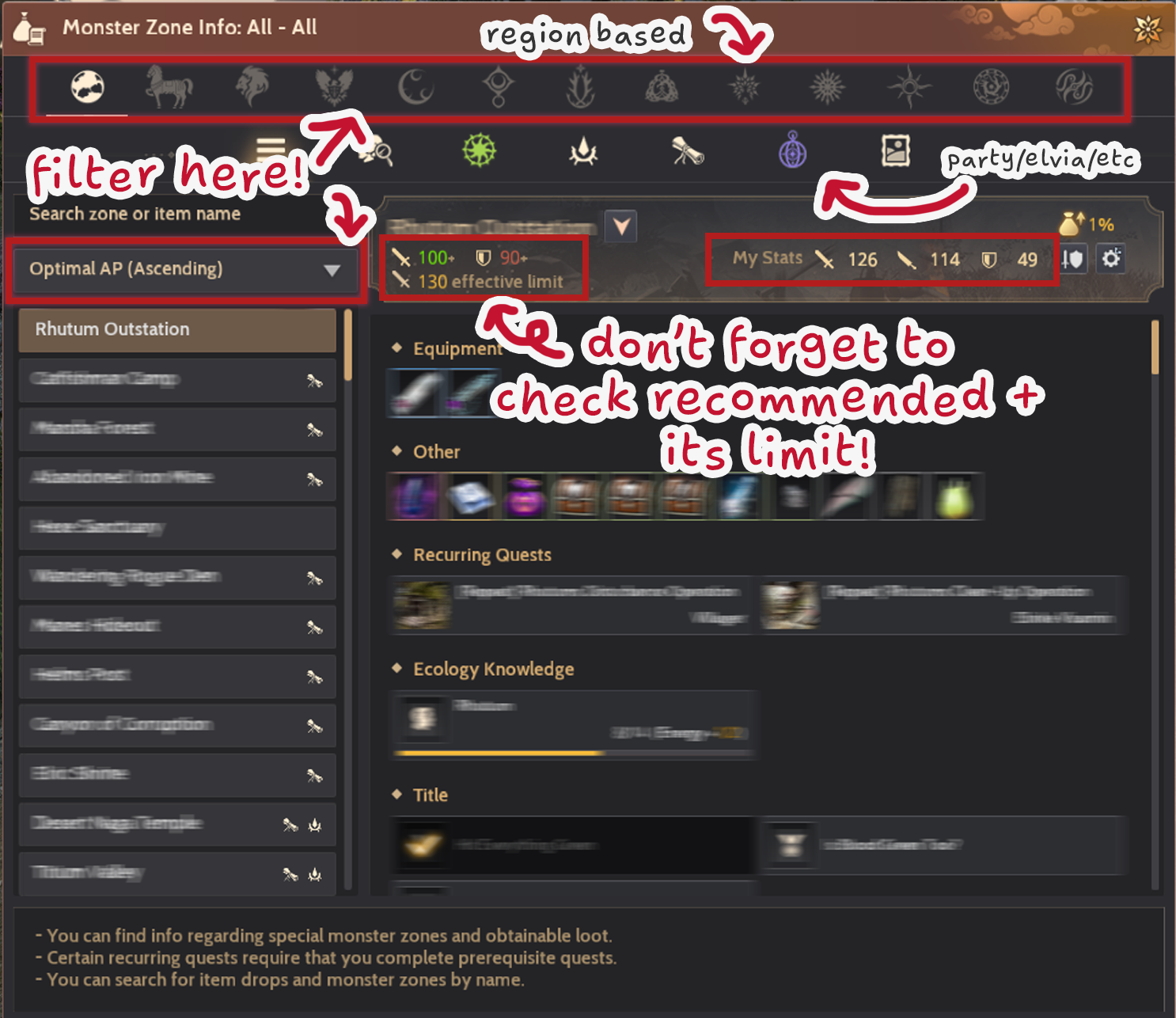 [General Gameplay] [Guide] Grind Spot Routemap For New/Returnee | Black ...