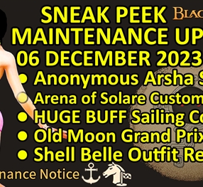 [Game Play] SNEAK PEEK | HUGE BUFF Sailing Content, Anonymous Arsha ...