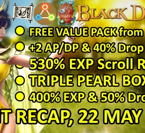 [Game Play] EVENT | FREE Value Pack from Grinding, +2 AP/DP, 530% EXP Scroll Refresh, 623 Silver ...