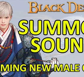 [Game Play] NEW MALE CLASS SUMMON SOUND EFFECT & Secret Text (Black ...