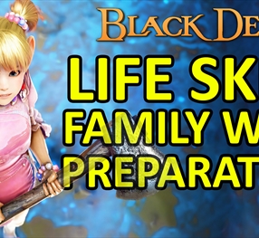 [Game Play] LIFE SKILL LEVEL FAMILY WIDE UPDATE PREPARATION (Black ...