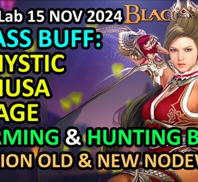 [Game Play] Mystic, Musa, Sage HUGE BUFF, Farming & Hunting BUFF, NODEWAR OPTION (Black Desert ...