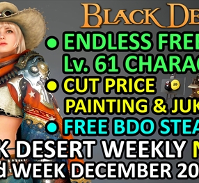 [Game Play] FREE BDO & INSTANT Lv. 61 Character + FULL SET TET GEAR ...