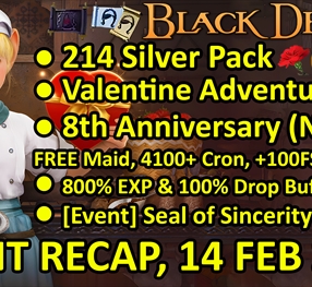 [Game Play] EVENT | 214 Silver Pack, Valentine's Days Adventure Log ...