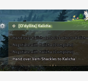 [Feedback] O'dyllita Kalicha